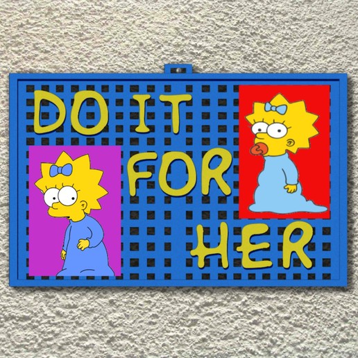Download 3D printer designs The Simpsons small photo frame ・ Cults
