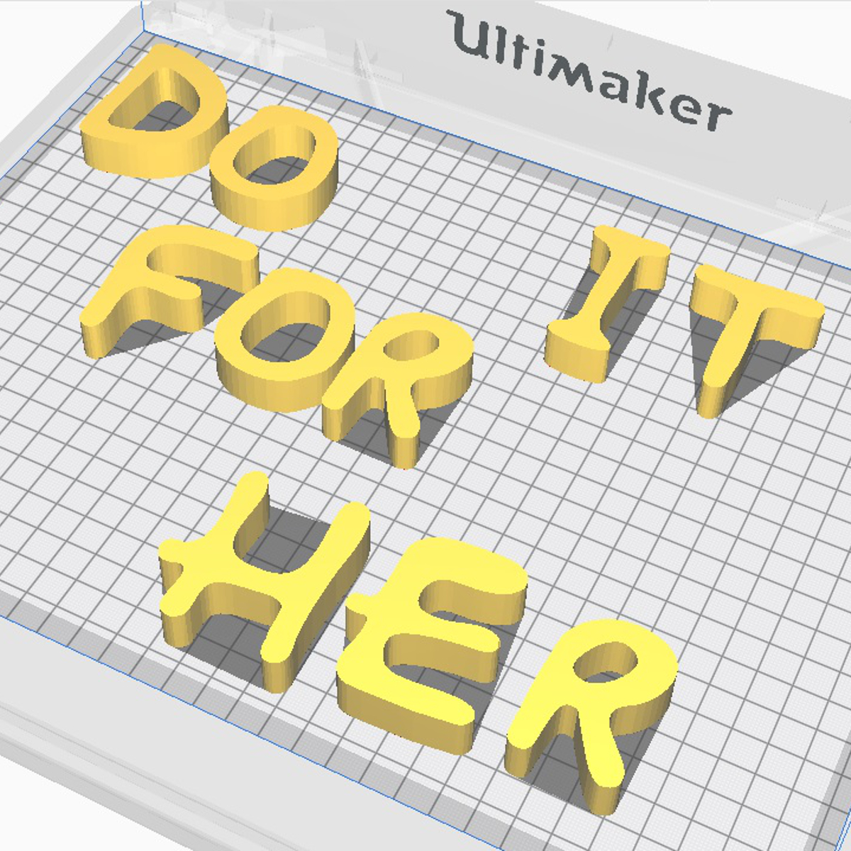 3D file Simpson font letters 🔢・3D printable design to download・Cults