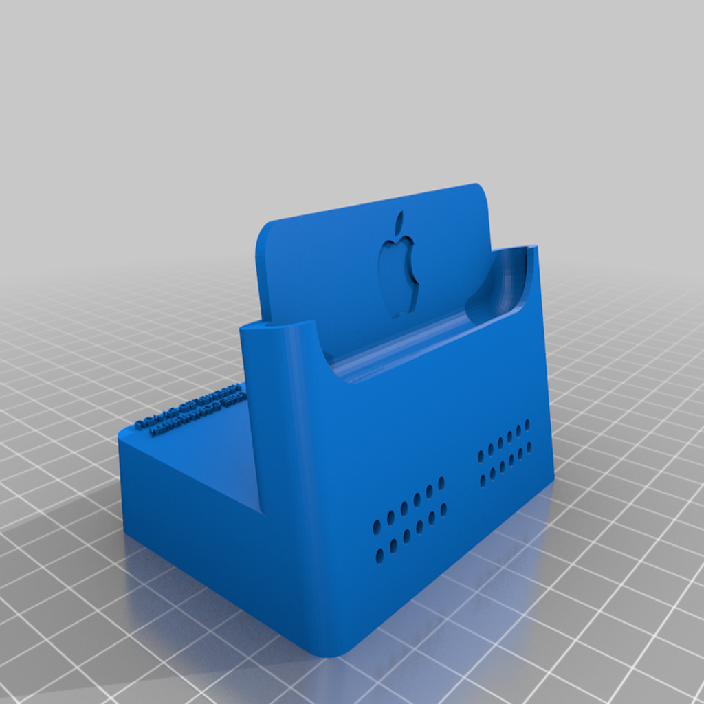 Free 3D file iPhone 6s Plus + Watch Docking Station・3D printable design ...