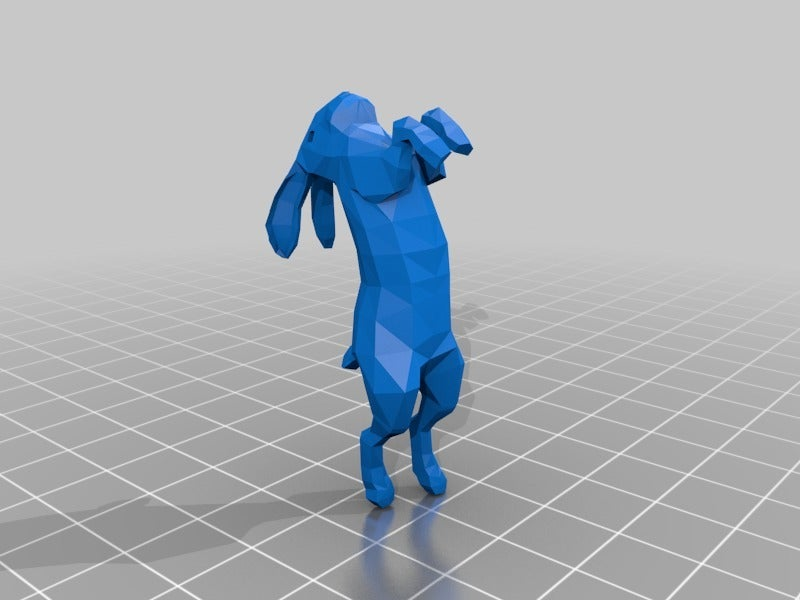 Free STL file rabbit・3D printer design to download・Cults