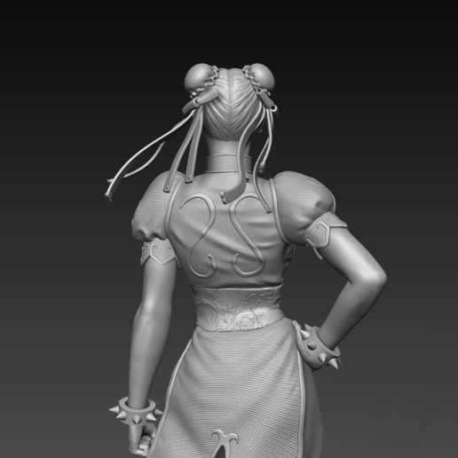 Download 3D printer model Chun Li Street Fighter Fan-art Statue ・ Cults