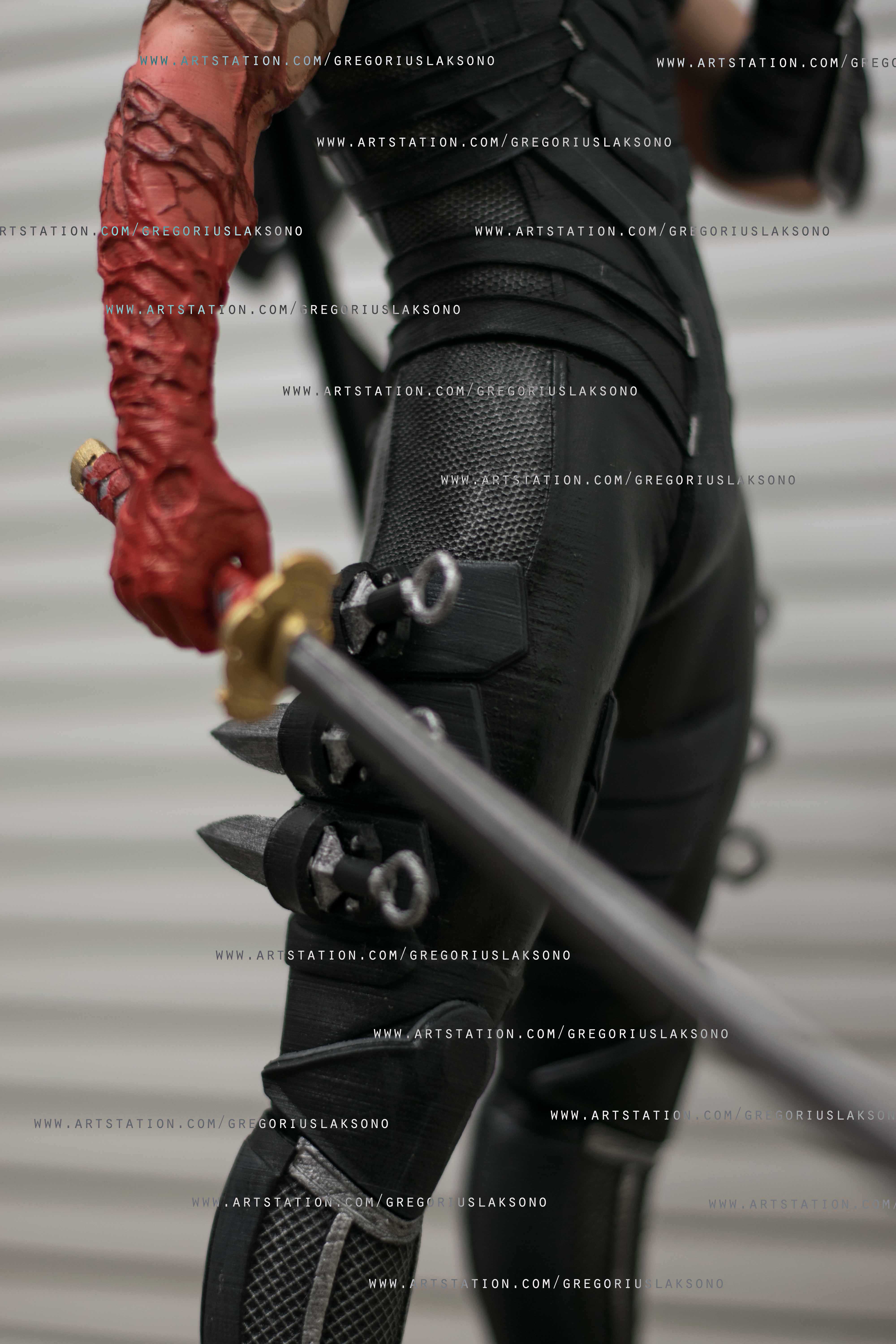 3D file Ryu Hayabusa Ninja Gaiden Fan Art Statue 3d Printable 🥷・Model ...