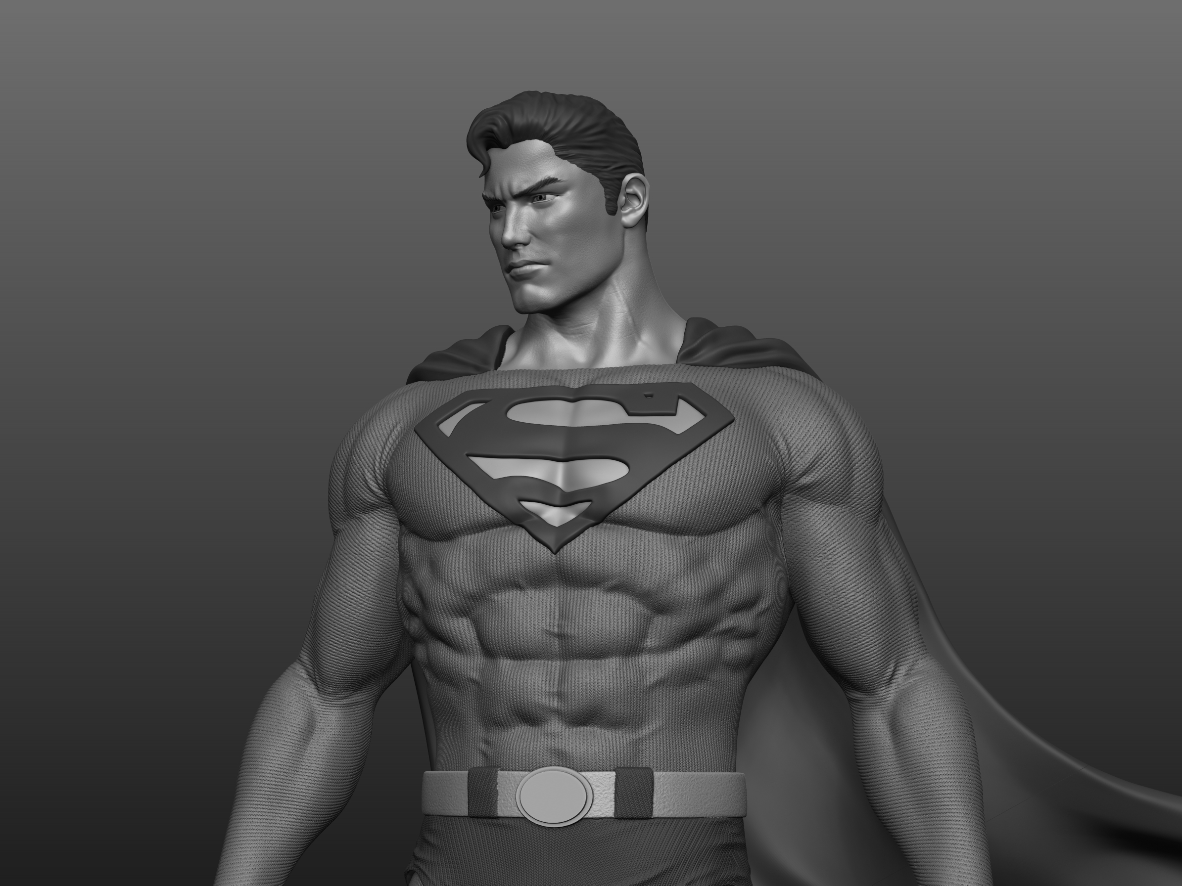 Download STL file Superman Fan Art Statue 3d Printable • 3D print ...