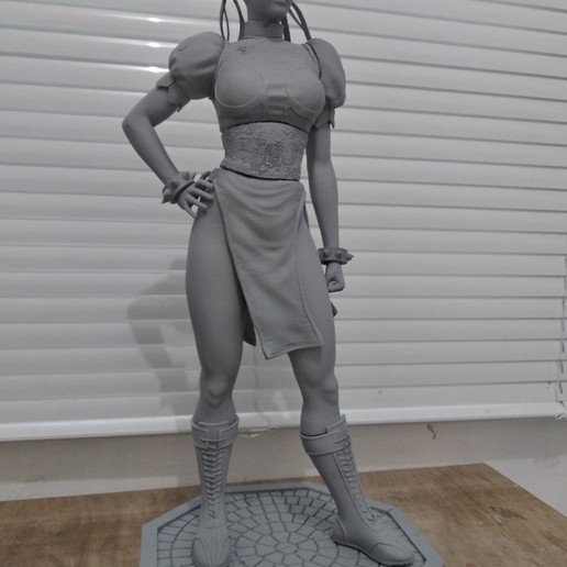 Download 3D printer model Chun Li Street Fighter Fan-art Statue ・ Cults