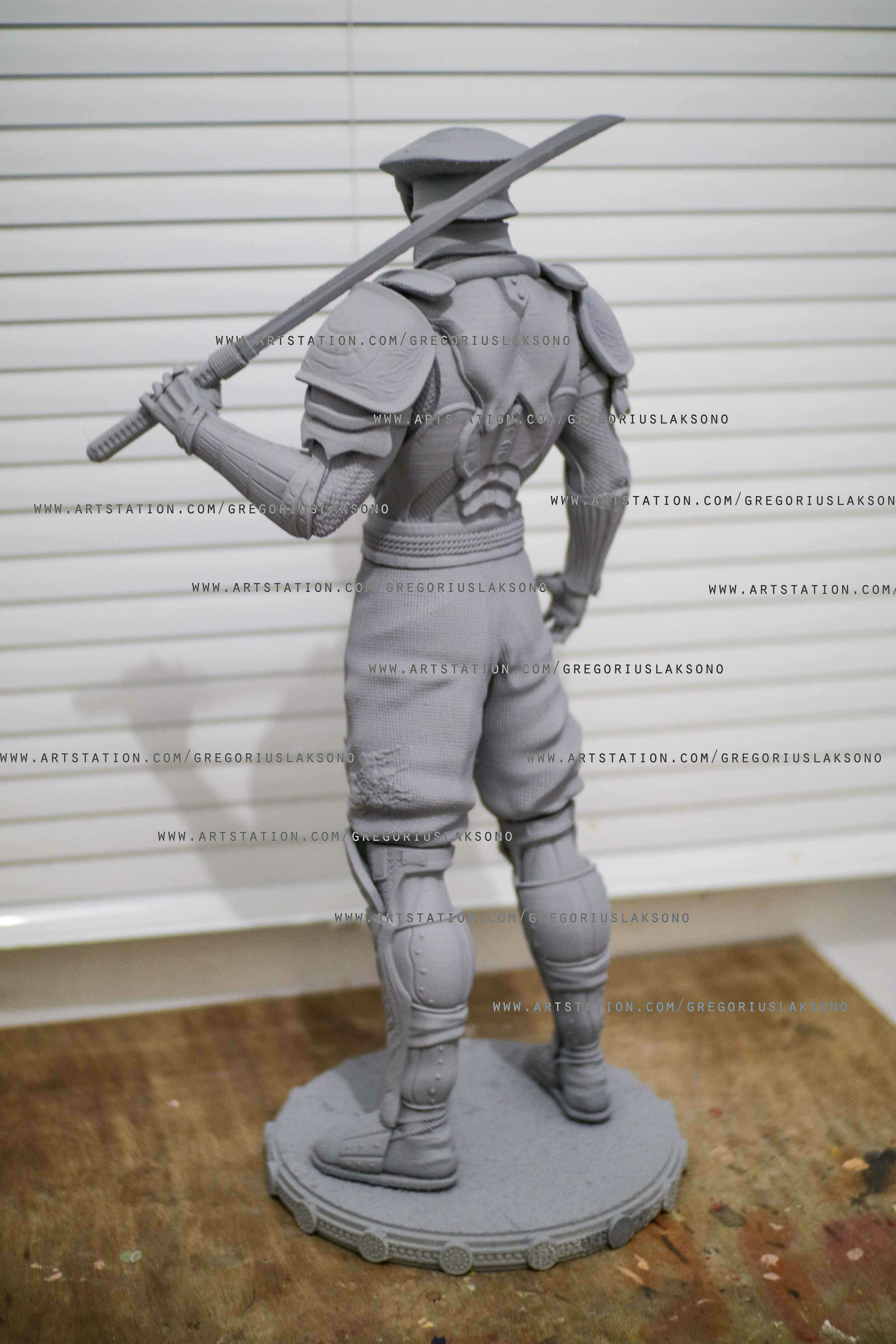 3D file Yoshimitsu Tekken Fan Art Statue 3d Printable 🎨・3D printable ...