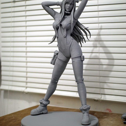 Download STL file Reika Shimohira Gantz Fan Art Statue 3d Printable • 3D printer design ・ Cults