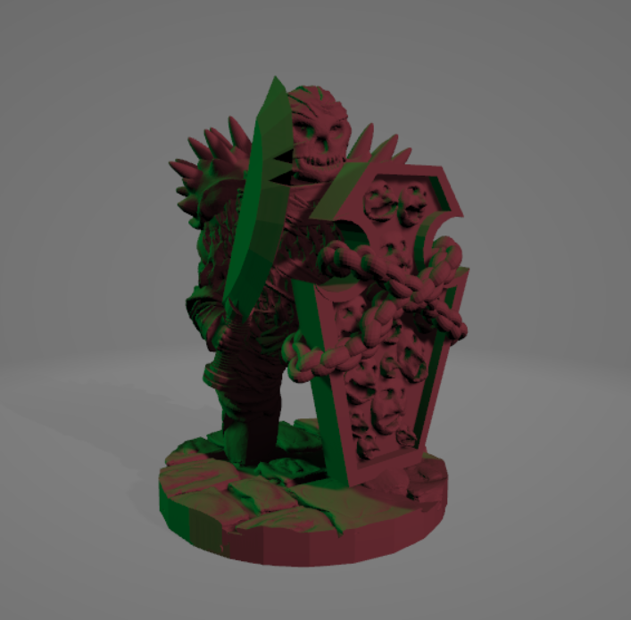 STL file Armored Mummy Marauder 👻・3D printer design to download・Cults