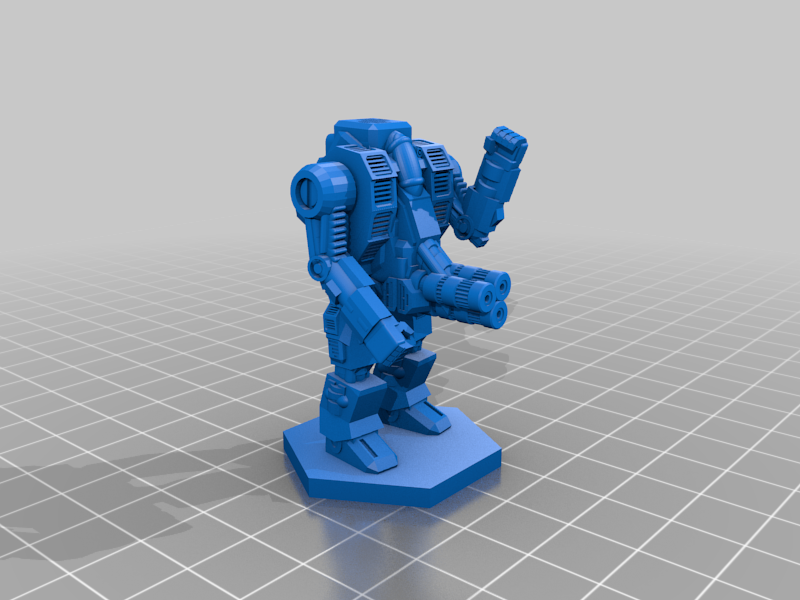 Archivo 3D gratis DC-1 DeSoto Primitive American Mecha・Diseño de ...