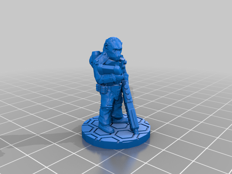 Free STL file Ape Morph Minis For Eclipse Phase・3D printing idea to ...