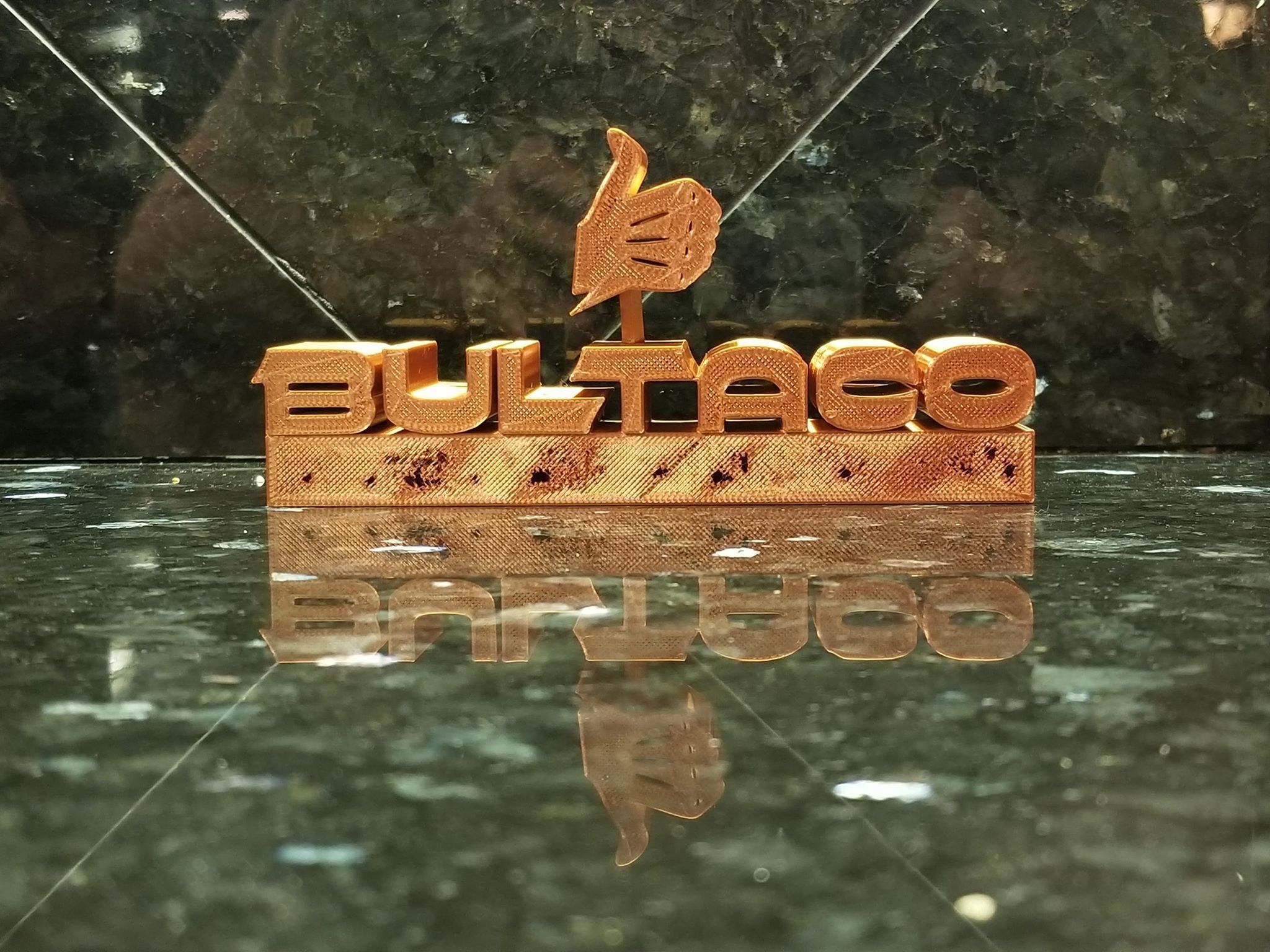 Fichier STL gratuit Bultaco Logo Remix・Design pour imprimante 3D à ...