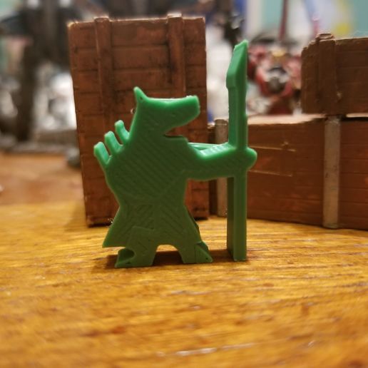 Download free 3D print files Canid Soldiers (Meeples) ・ Cults