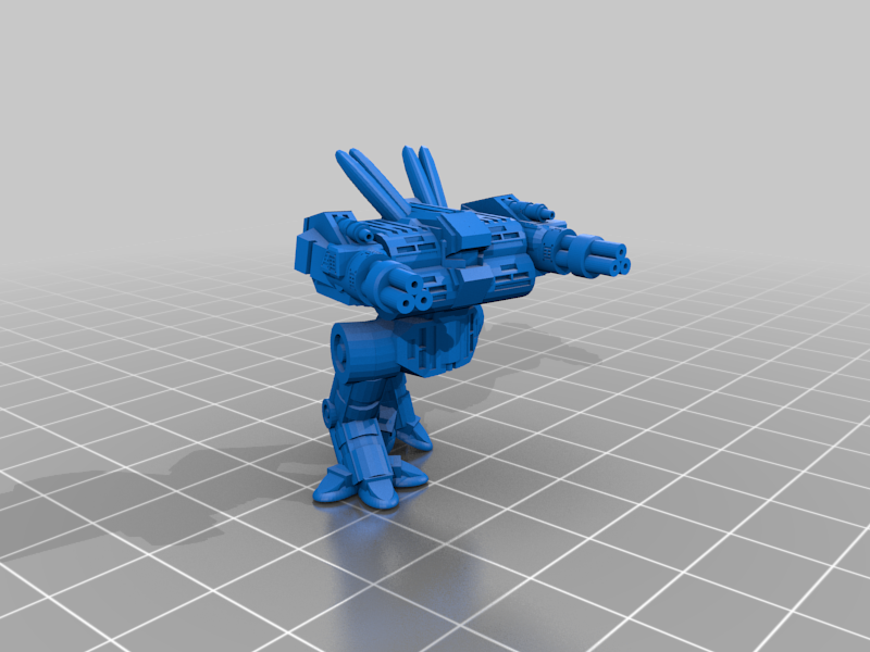 Free 3D file AT-7 Alectryo Mecha・Template to download and 3D print・Cults