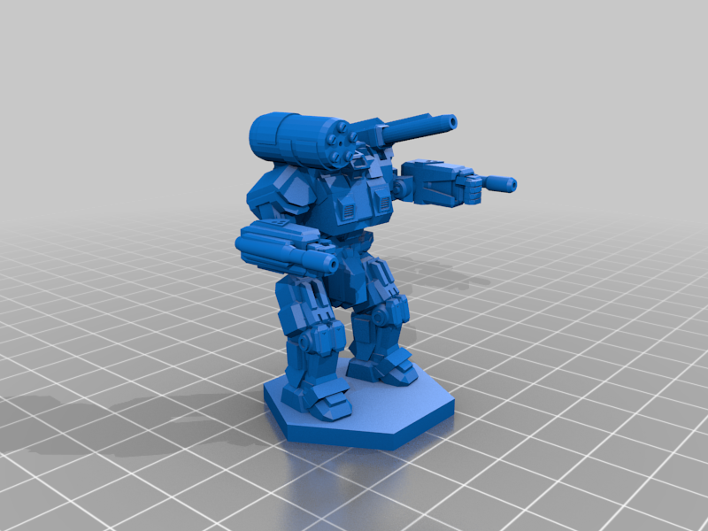 Free 3D file American Mecha: Swordsman・3D printing design to download・Cults