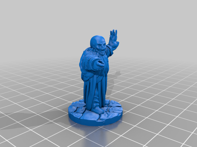 Free STL file Crates The Fire Wizard・3D printable object to download・Cults