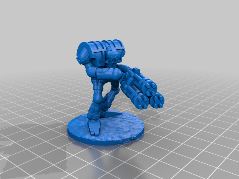 Free STL file Evil Demon Robots 🤖・3D print design to download・Cults