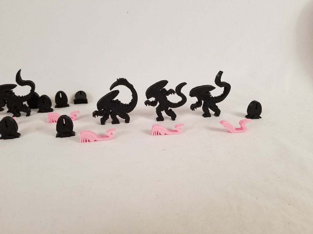 Free STL file Meeples For Xeno Dead Zone・Template to download and 3D ...