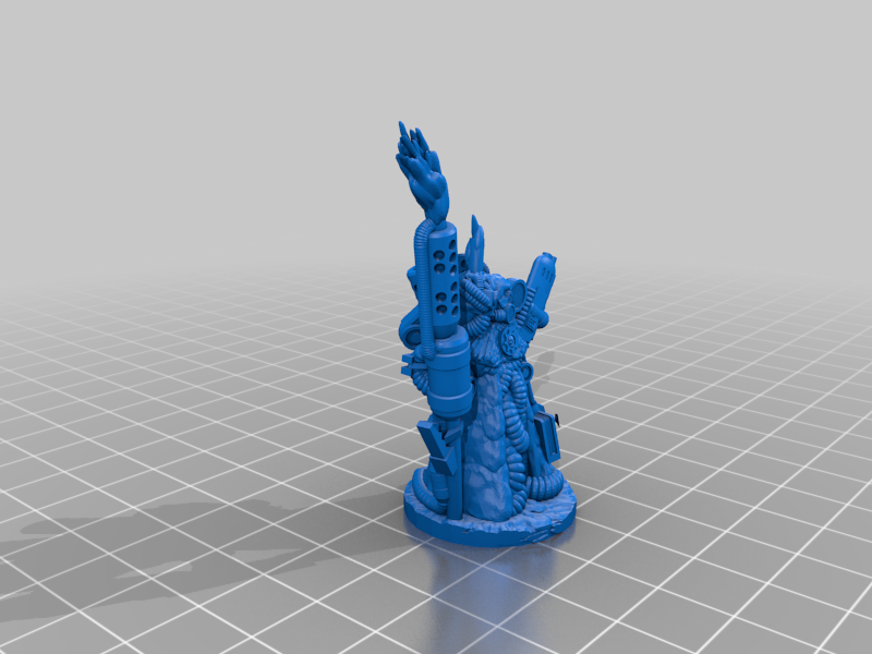 Free STL file Robo-Monk 1 ⚔・3D printing model to download・Cults