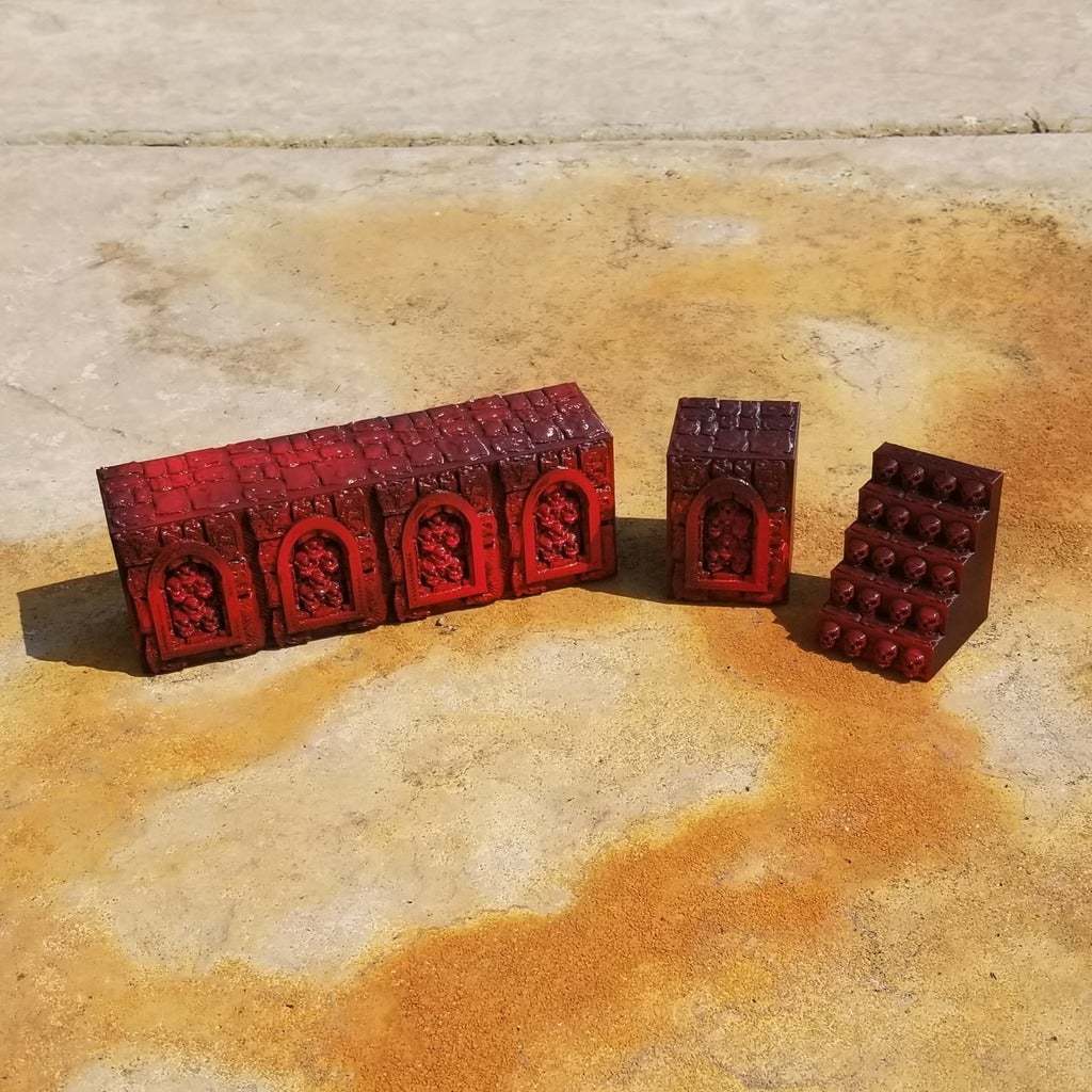 Free STL file Stackable Skull Alcove Terrain・Object to download and to ...