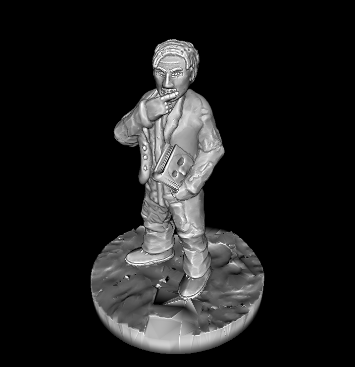 STL file Dapper Occultist With Necronomicon・3D printing template to ...