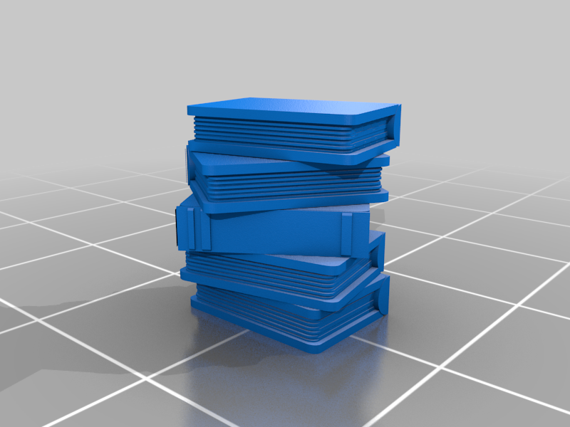 Free STL file Book Stacks Terrain・Design to download and 3D print・Cults