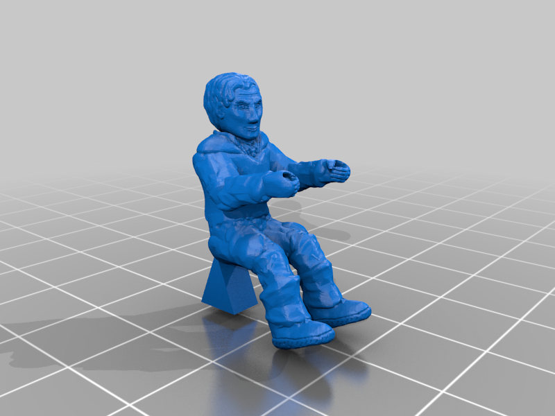 Free STL file 28mm Sitting Figures・3D printer model to download・Cults