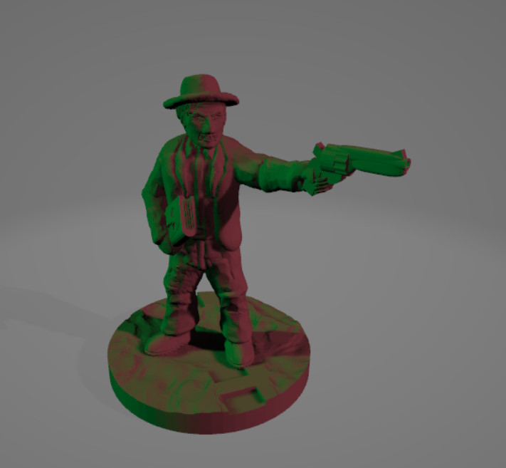 STL file Pulp-Era Antiquarian With Necronomicon 🎲・3D printer design to ...