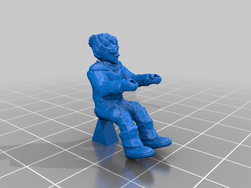 Free STL file 28mm Sitting Figures・3D printer model to download・Cults