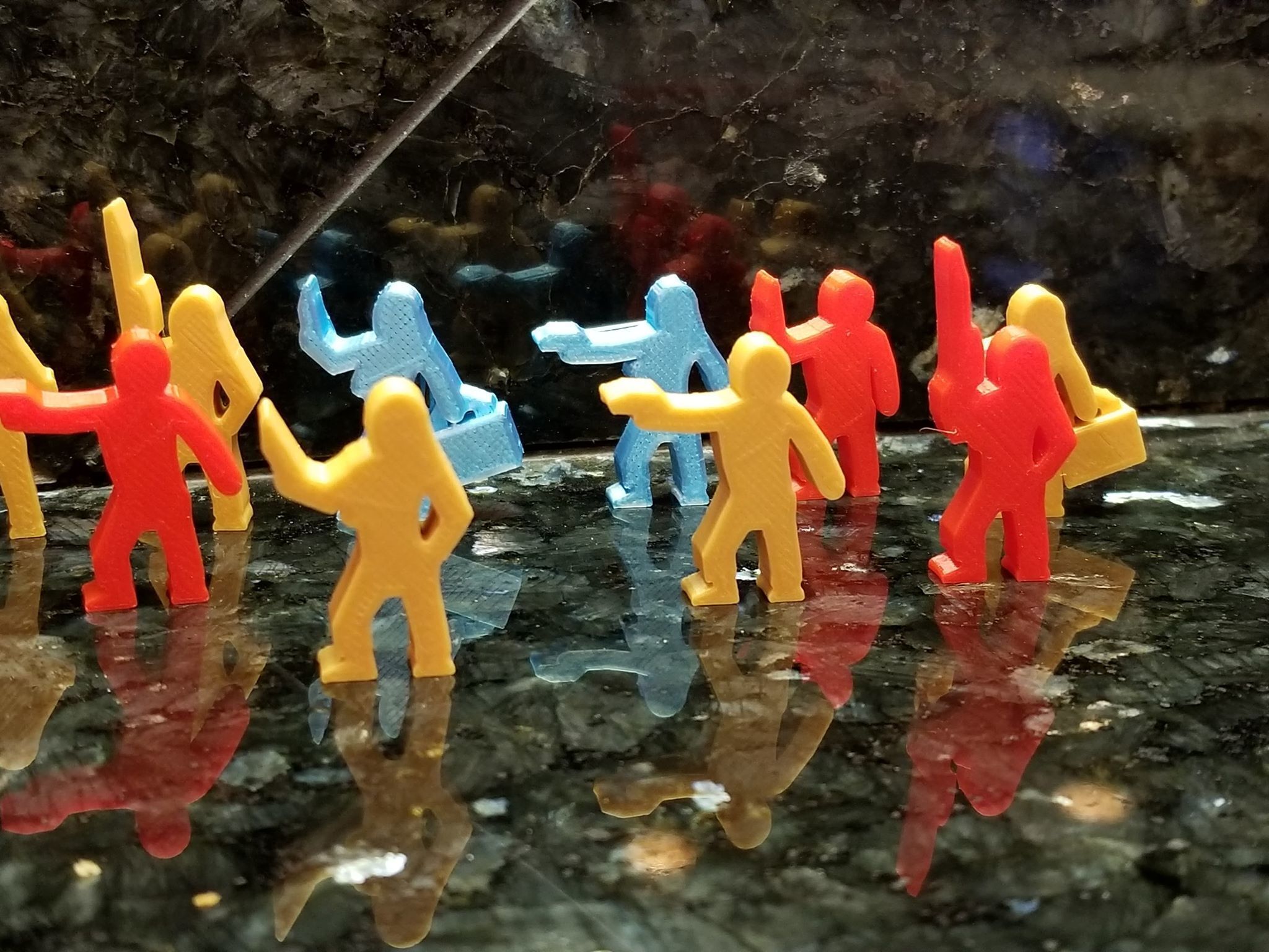 Free STL file Starfleet Meeples・3D printable model to download・Cults