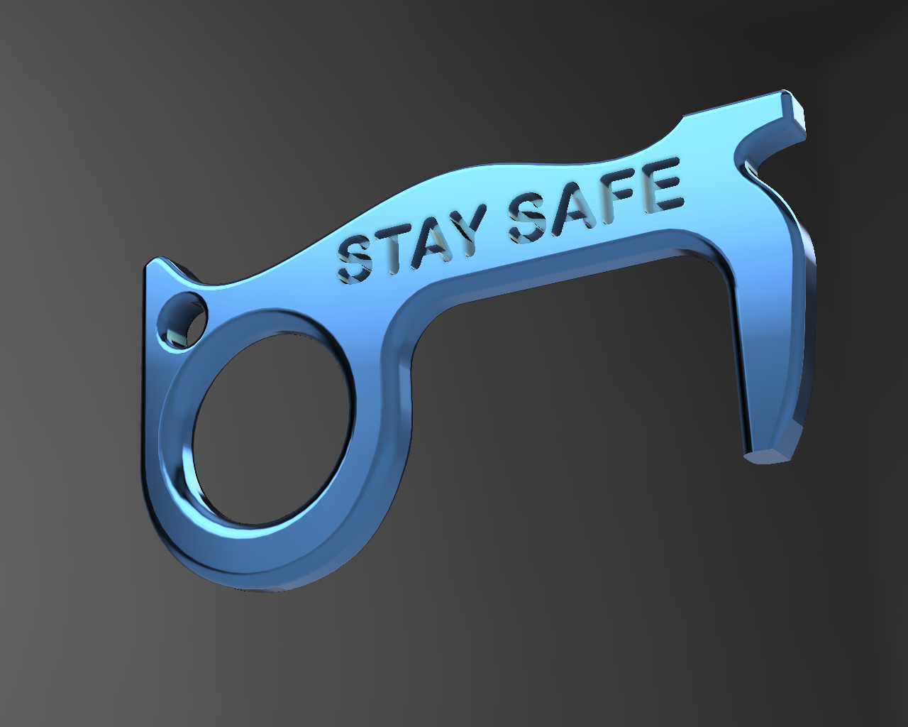 STL file Covid key・3D print design to download・Cults