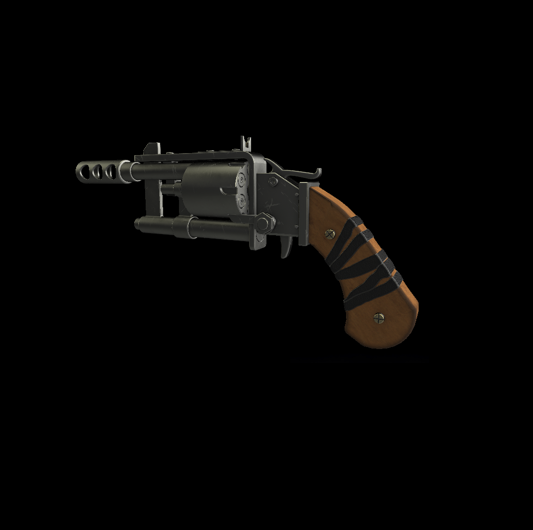 Fichier STL Fallout 4 - Revolver à tuyau 🎲・Modèle pour impression 3D à ...