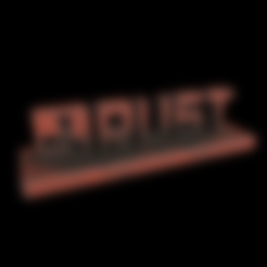 Download free STL file Logo Rust • 3D printable model ・ Cults