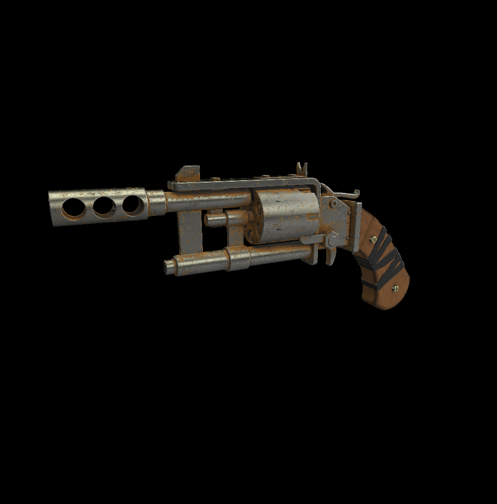 Fichier STL Fallout 4 - Revolver à tuyau 🎲・Modèle pour impression 3D à ...