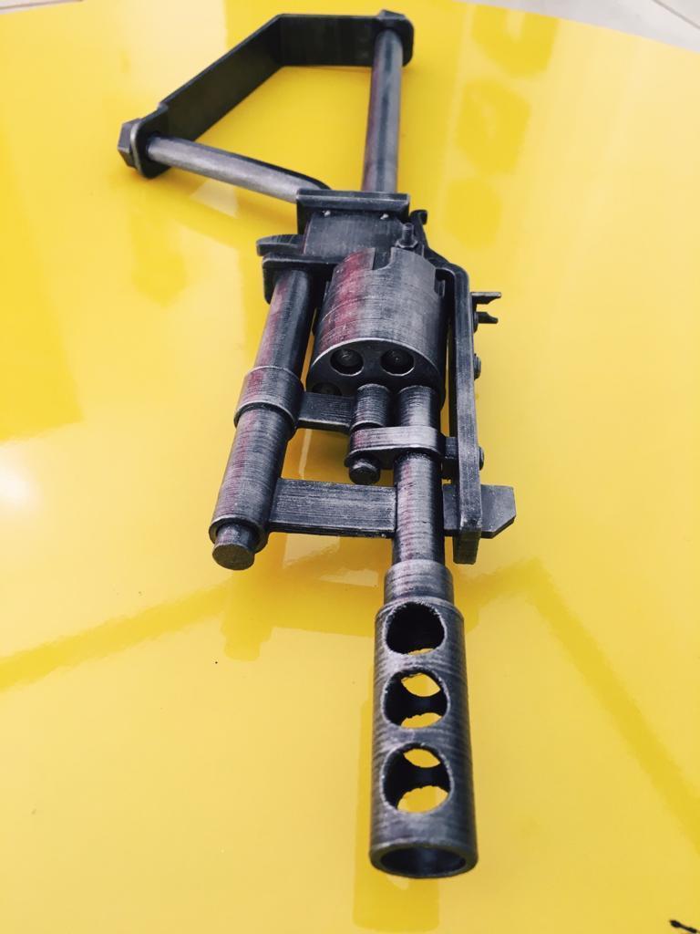 Fichier STL Fusil Revolver Pipe - FO4 🎲・Modèle pour impression 3D à ...