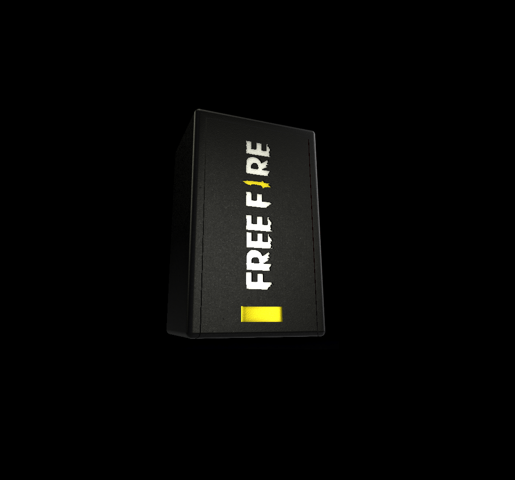 STL file Box Free Fire・3D printer design to download・Cults