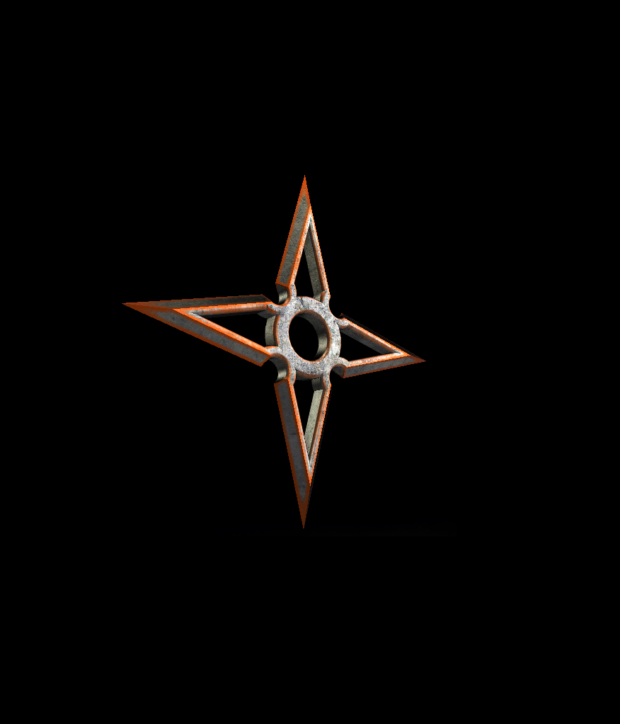 Free STL file Shuriken・Design to download and 3D print・Cults
