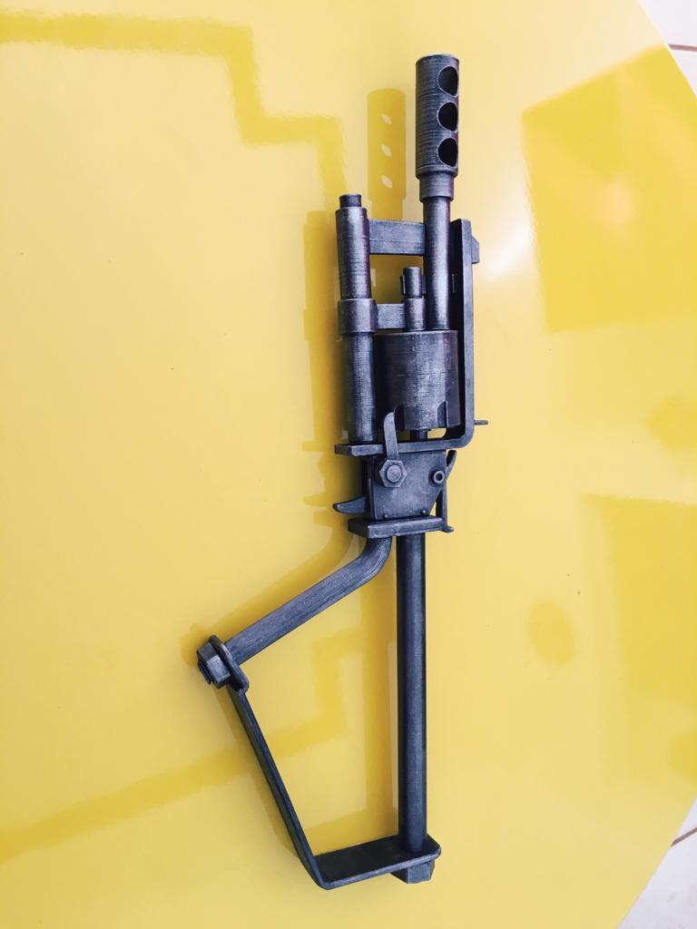 Fichier STL Fusil Revolver Pipe - FO4 🎲・Modèle pour impression 3D à ...