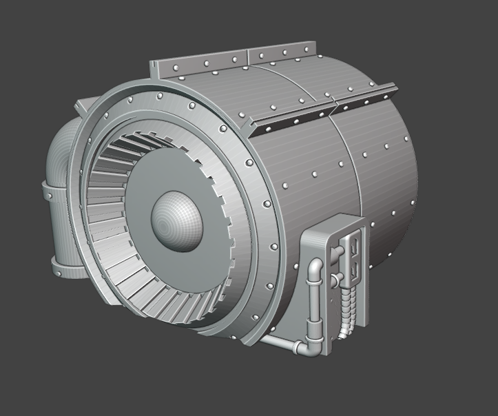 STL file Turbine 🎲・3D printing idea to download・Cults