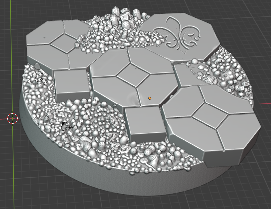STL file Gothic Marble bases 🎲・3D printer model to download・Cults