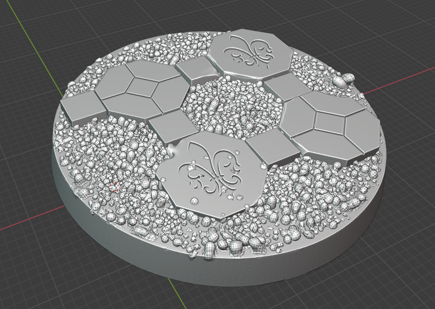 STL file Gothic Marble bases 🎲・3D printer model to download・Cults