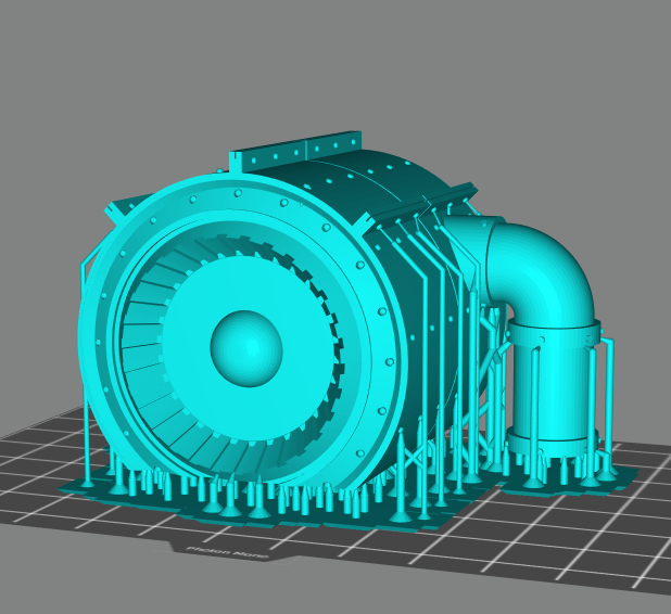 STL file Turbine 🎲・3D printing idea to download・Cults