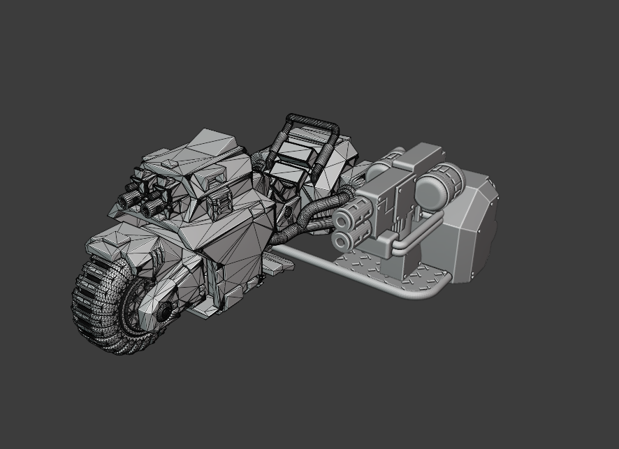 3D file Sidecar for spacebike 🛰・3D printable model to download・Cults