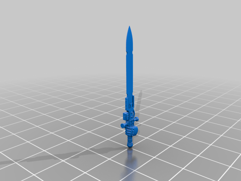 Free STL file Black Templar Power Swords ⚔️・3D printable model to ...