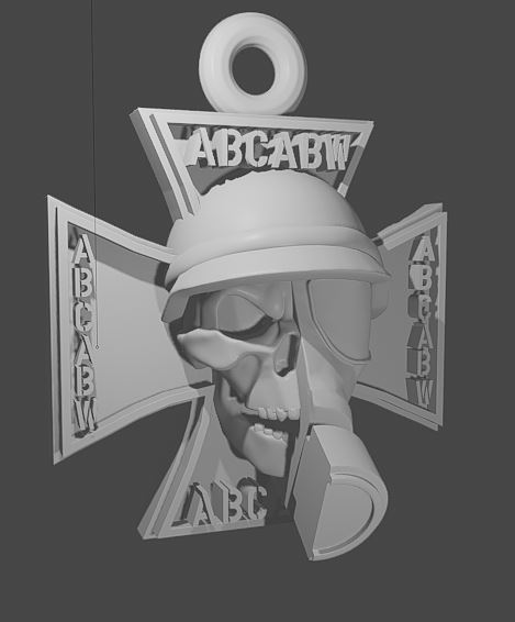 Skull And Iron Cross