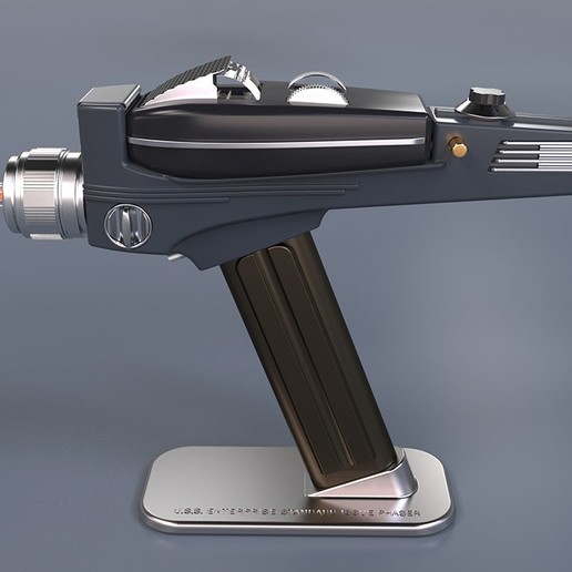 Download 3D printing designs Star Trek Phaser Stand ・ Cults