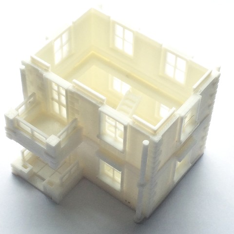 Download STL file Printable Architecture Kit House 1 ・ Cults