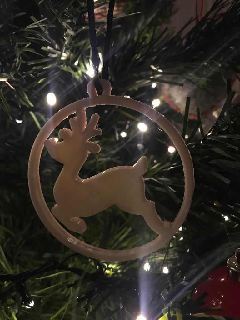 Free STL file 3D Christmas Reindeer・3D printable design to download・Cults
