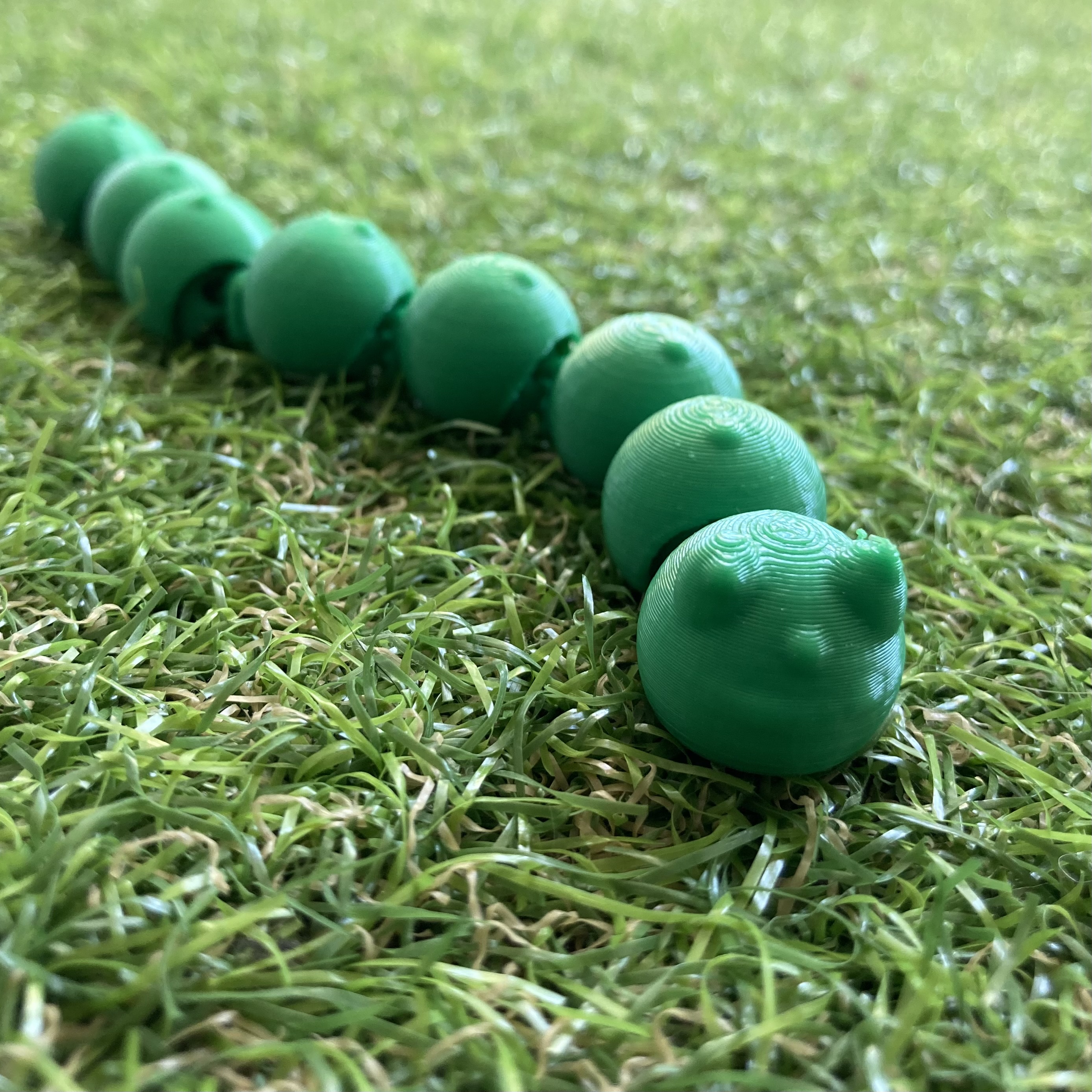 STL file Flexi worm V1 3d design (Print in place).・3D printable model ...