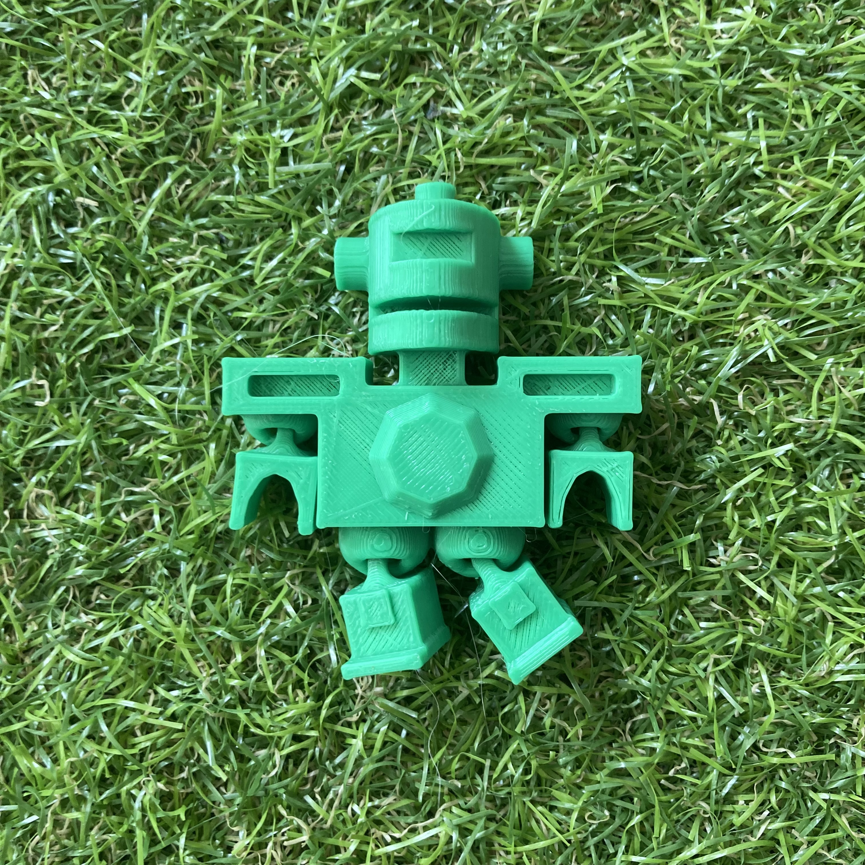 STL file Flexi protector robot (Print in place)・Template to download ...