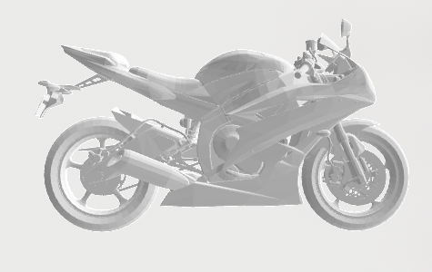 Free 3D file Yamaha YSF R6 🏍️・Model to download and 3D print・Cults