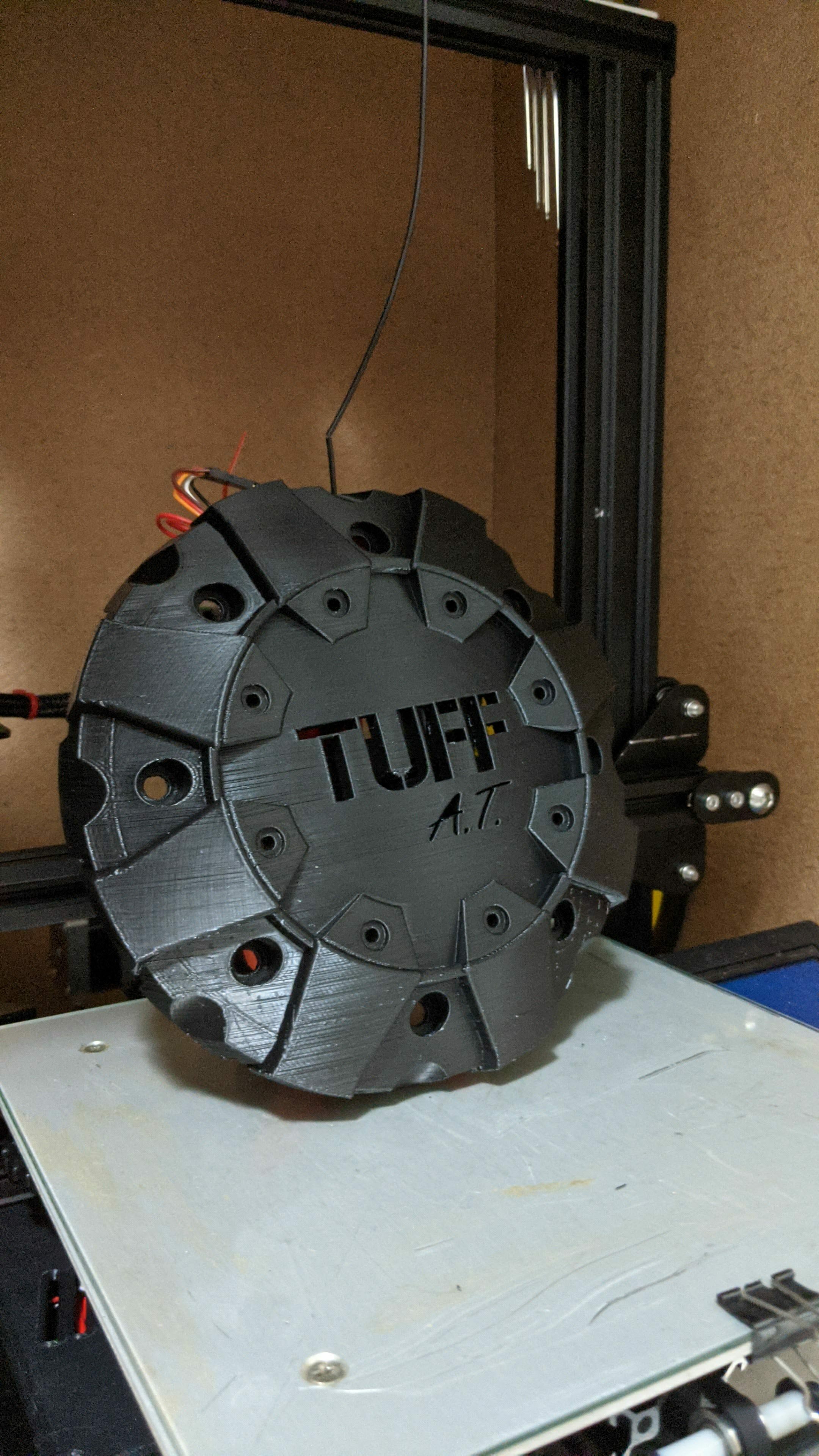 STL file Tuff A.T. Wheel Hubcap 🛞・3D printing design to download・Cults